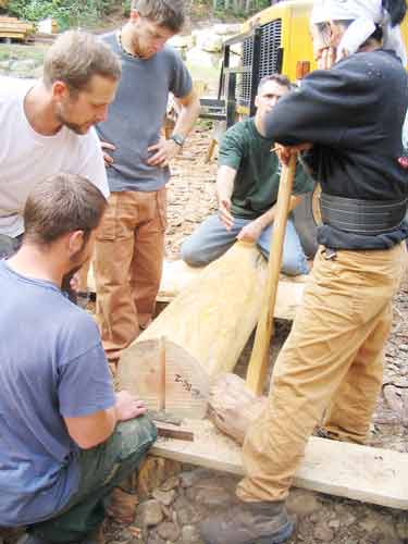 ISBA - Log & Timberframe Construction School - Class Photos