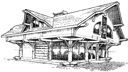 ISBA - Log & Timberframe Construction School - Building with Logs