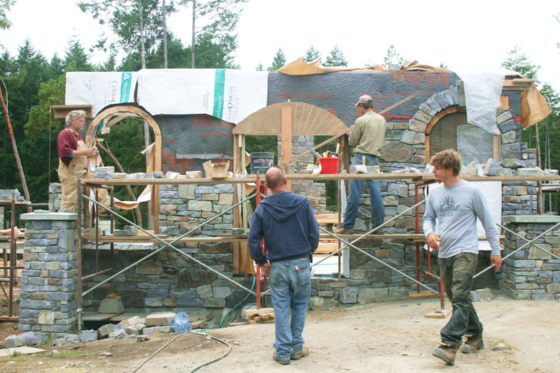 Island School of Building Arts > Courses > Fireplace & Stone Work > Skills